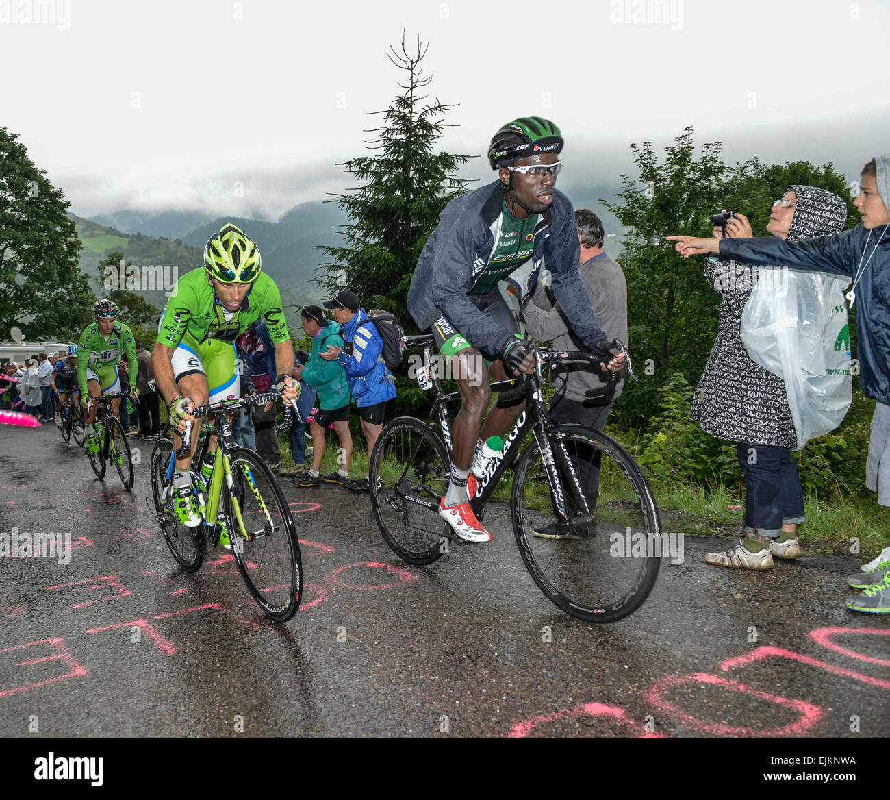 Kevin Reza, Team Europcar (158), Team Europcar, Tour de France 2014 ...