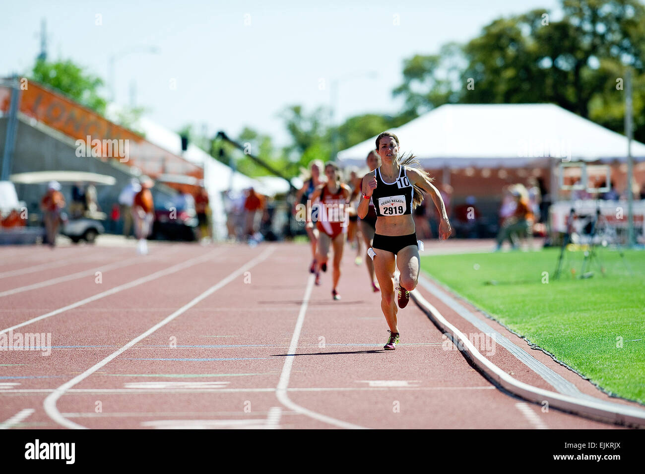 March 28, 2015: Dana Mecke Unattached #2919 winning the Women's 1500 ...