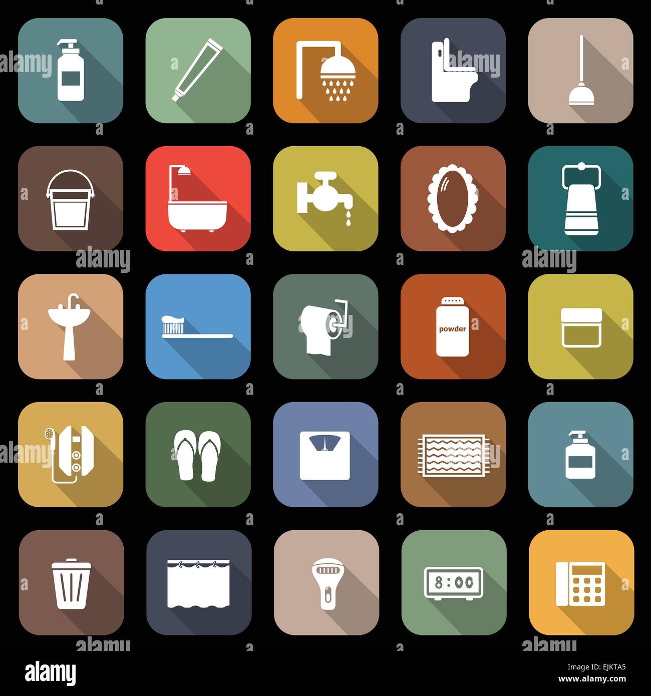 Telephone bathroom Stock Vector Images - Alamy