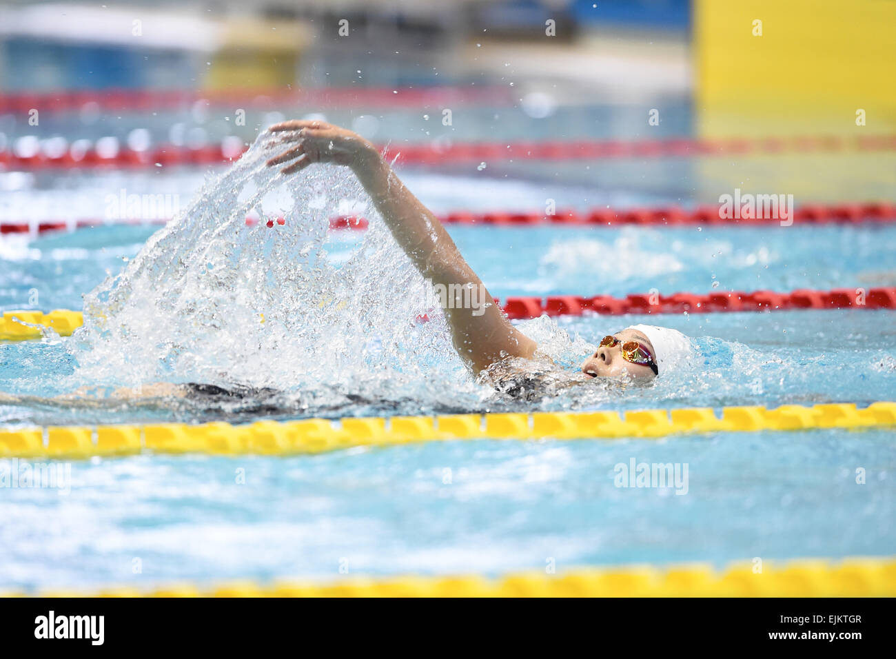 Tatsumi International Swimming Pool, Tokyo, Japan. 28th Mar, 2015 ...
