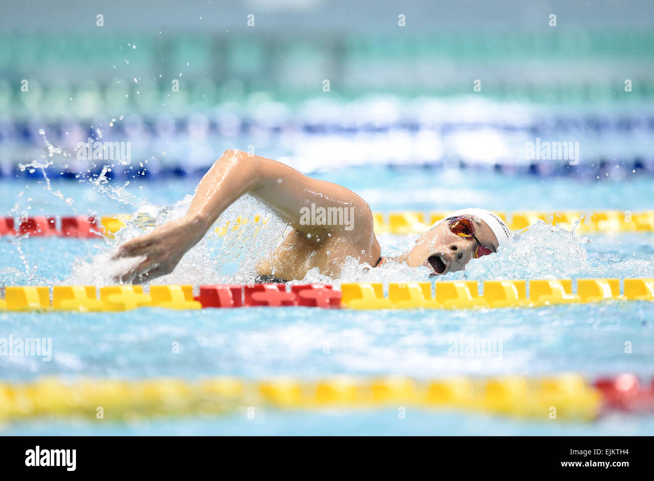 Tatsumi International Swimming Pool, Tokyo, Japan. 28th Mar, 2015 ...