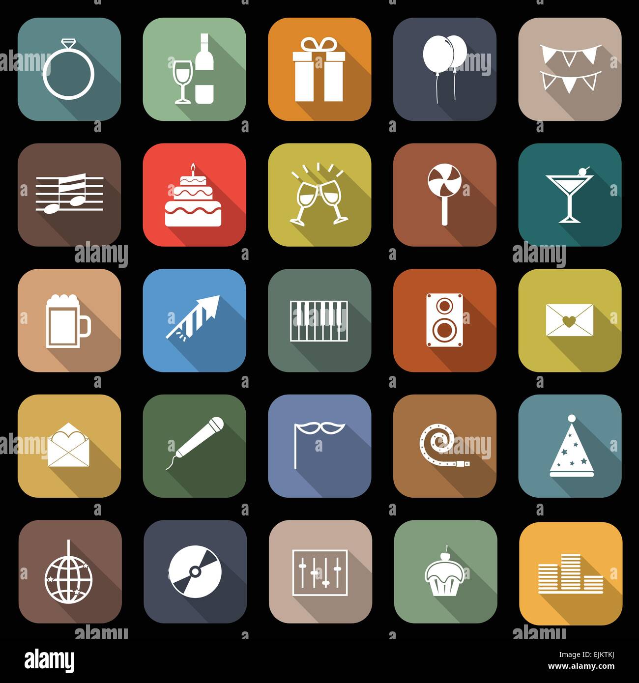 Flat celebration hi-res stock photography and images - Alamy