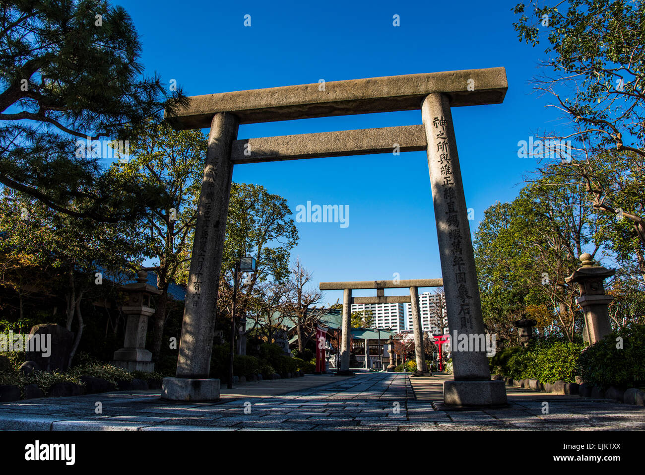 Ishihama Jinja, Arakawa-Ku,Tokyo,Japan Stock Photo - Alamy