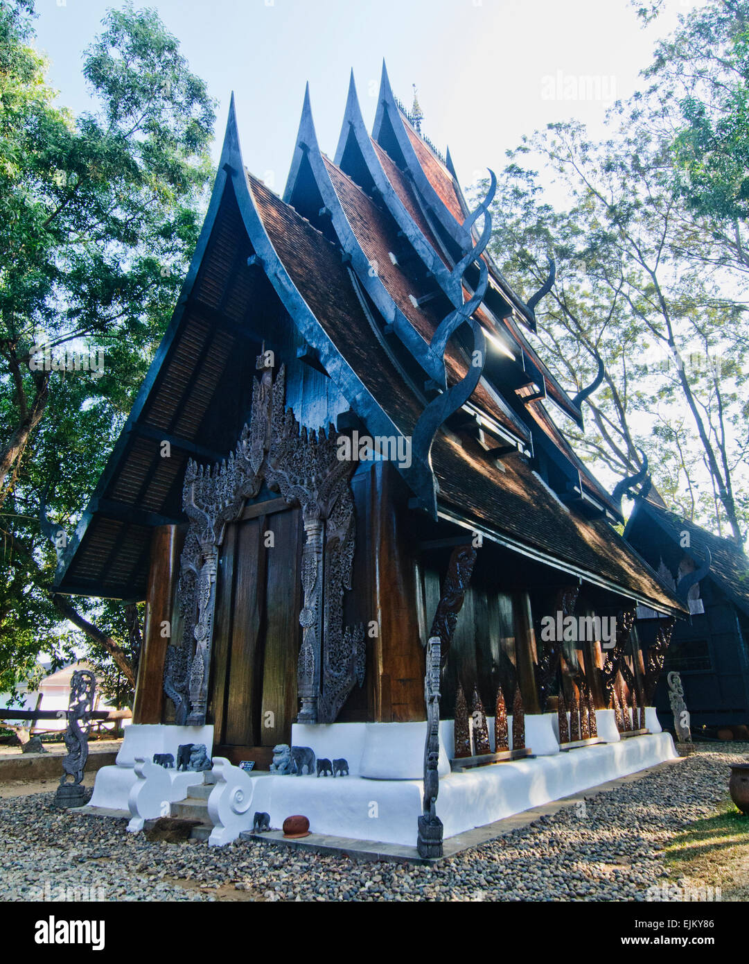 Baan Daam Museum, Black House or Black Temple in Chiang Rai Province ...