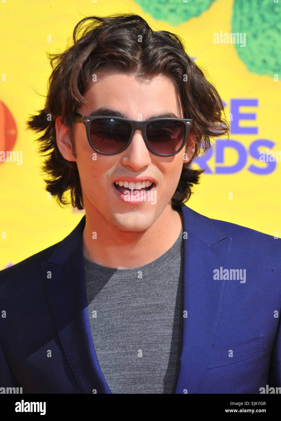 Los Angeles, CA, USA. 28th Mar, 2015. Blake Michael at arrivals for ...