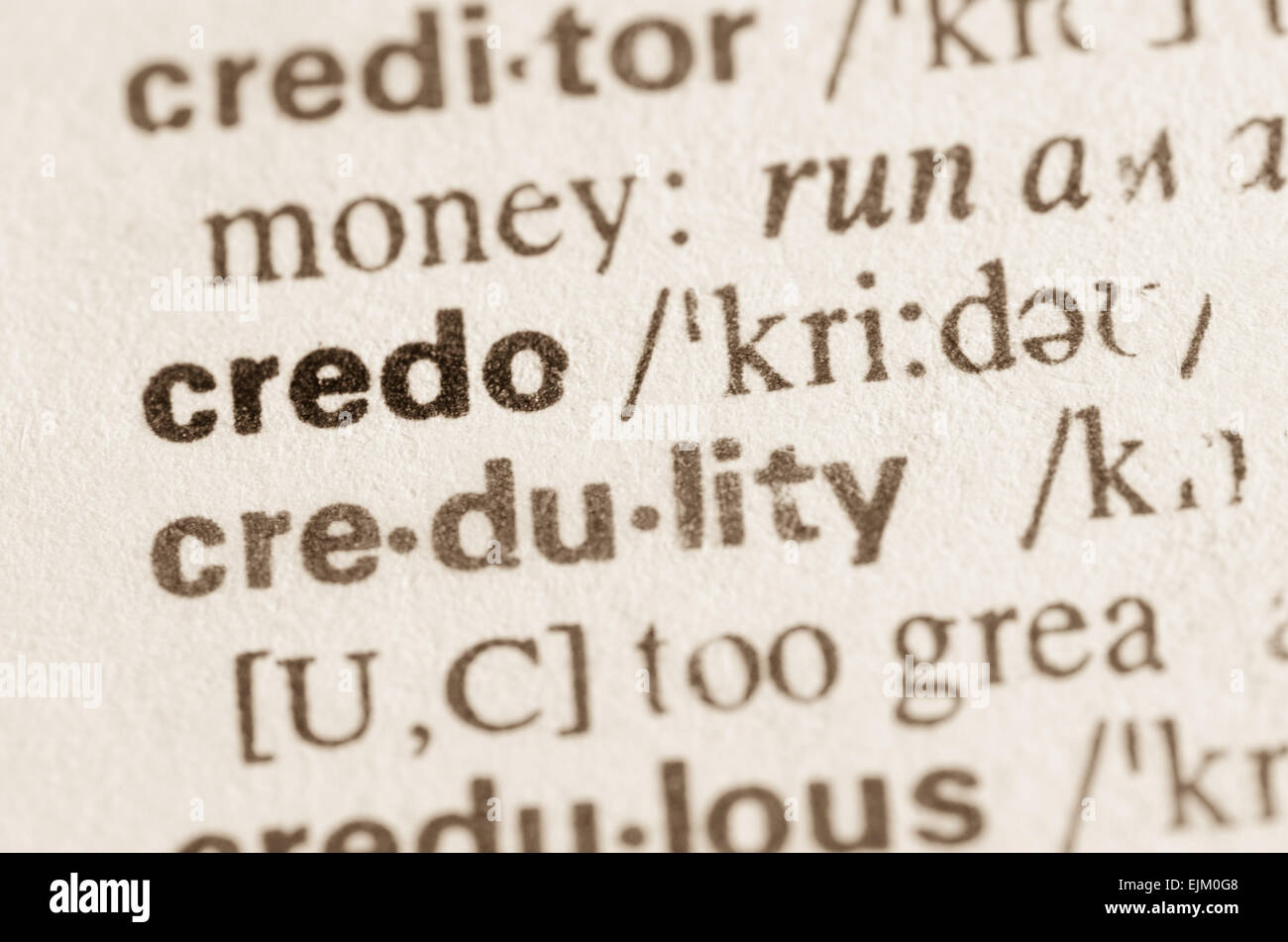 Credo Stock Photos & Credo Stock Images - Alamy