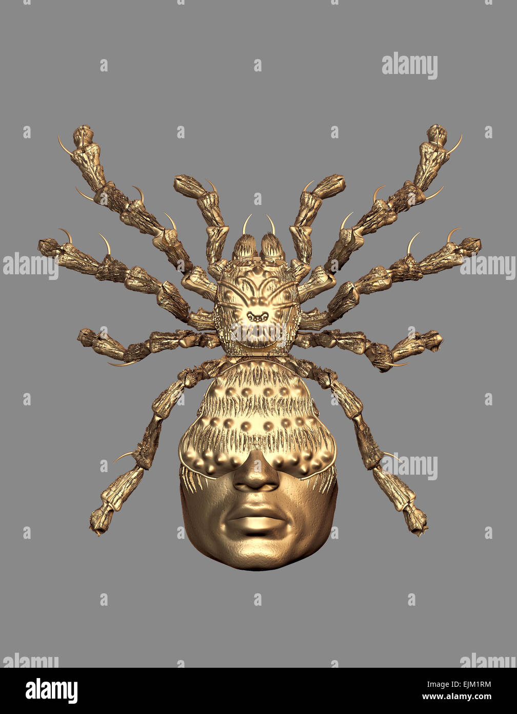 Digital 3d spider hi-res stock photography and images - Alamy