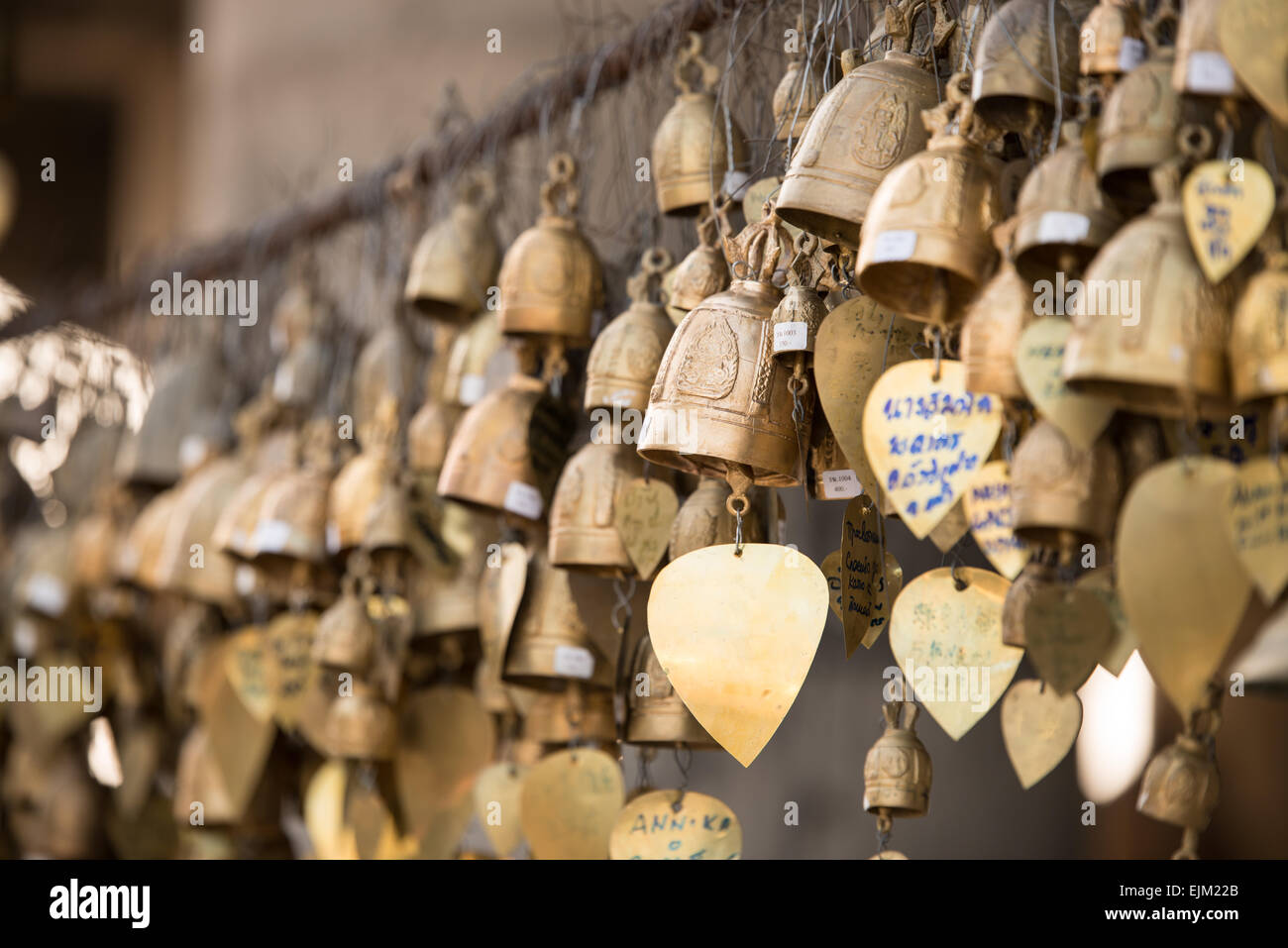 Hanging bells hi-res stock photography and images - Alamy