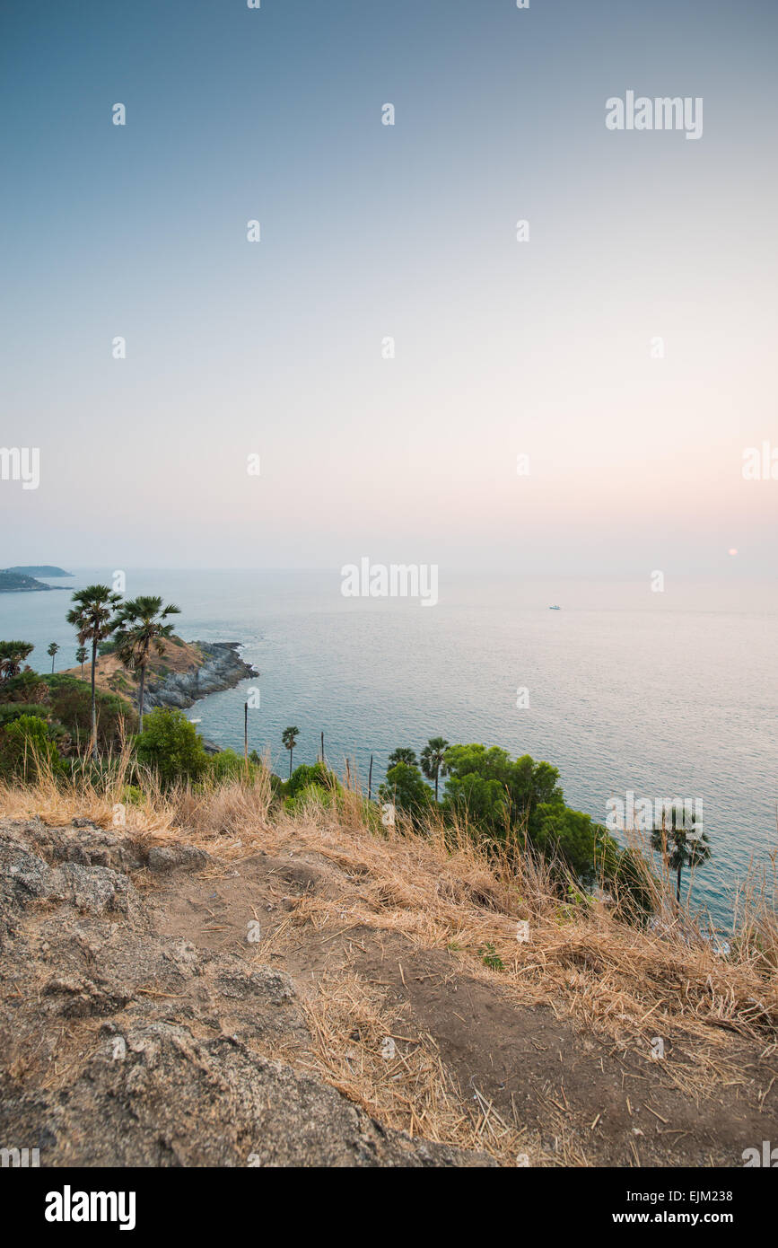 Sunset at Promthep Cape in Phuket, Thailand Stock Photo - Alamy