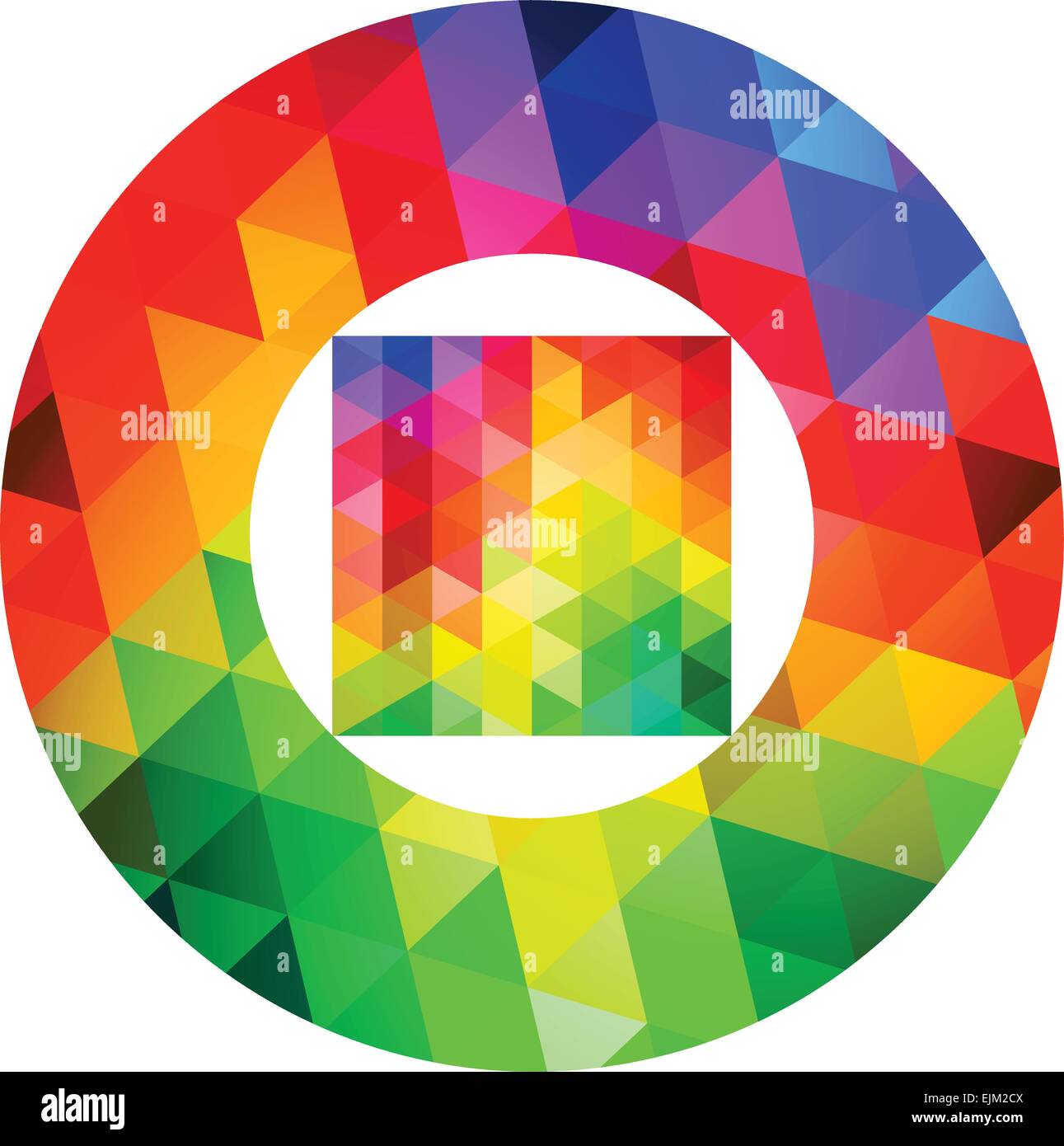 Circle Color Palette Guide Spectrum Vector Stock Vector Image & Art - Alamy