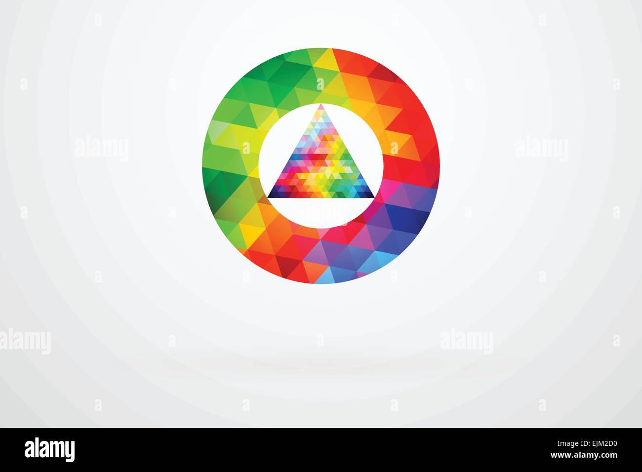 Circle Color Palette Guide Spectrum Vector Stock Vector Image & Art - Alamy