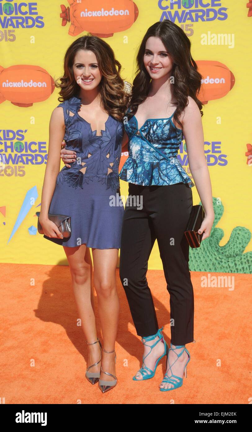 Los Angeles, CA, USA. 28th Mar, 2015. Laura Morano, Vanessa Marano at ...