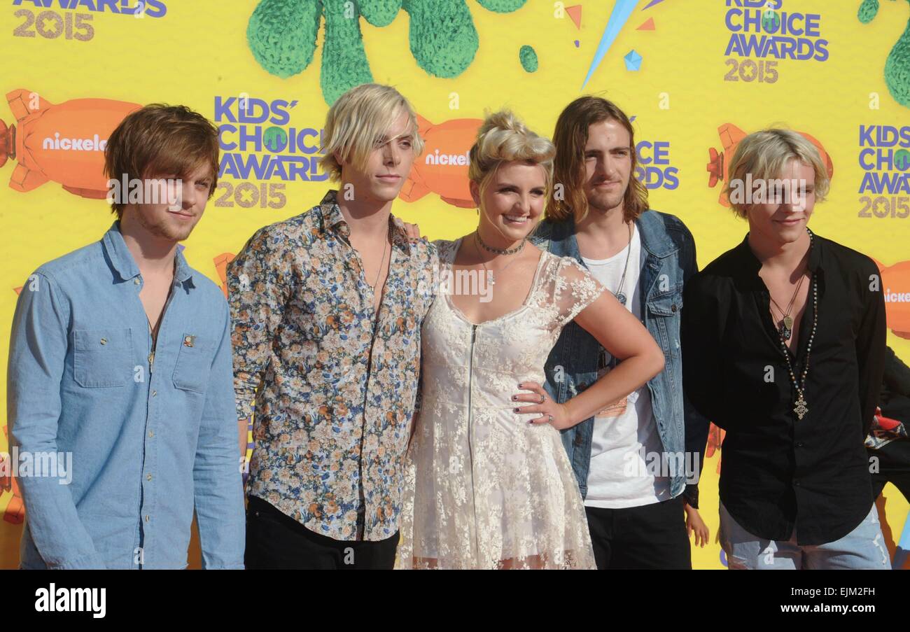 Los Angeles, CA, USA. 28th Mar, 2015. Rocky Lynch, Ross Lynch ...