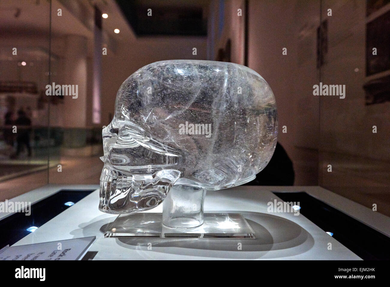 The crystal skulls are human skull hardstone carvings made of clear or ...