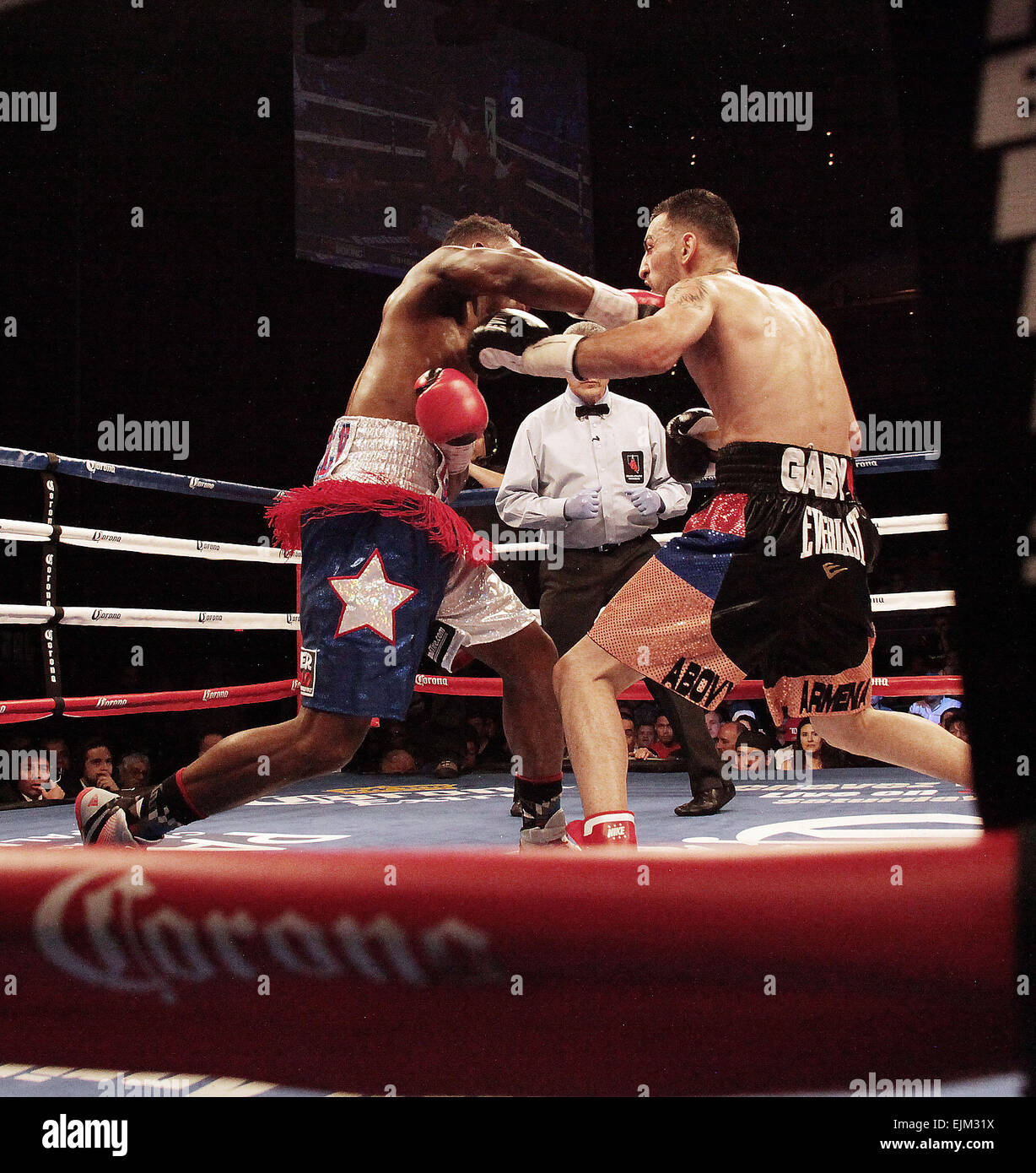 March 29, 2015 - Las Vegas, Nevada, United States of America - Boxers ...
