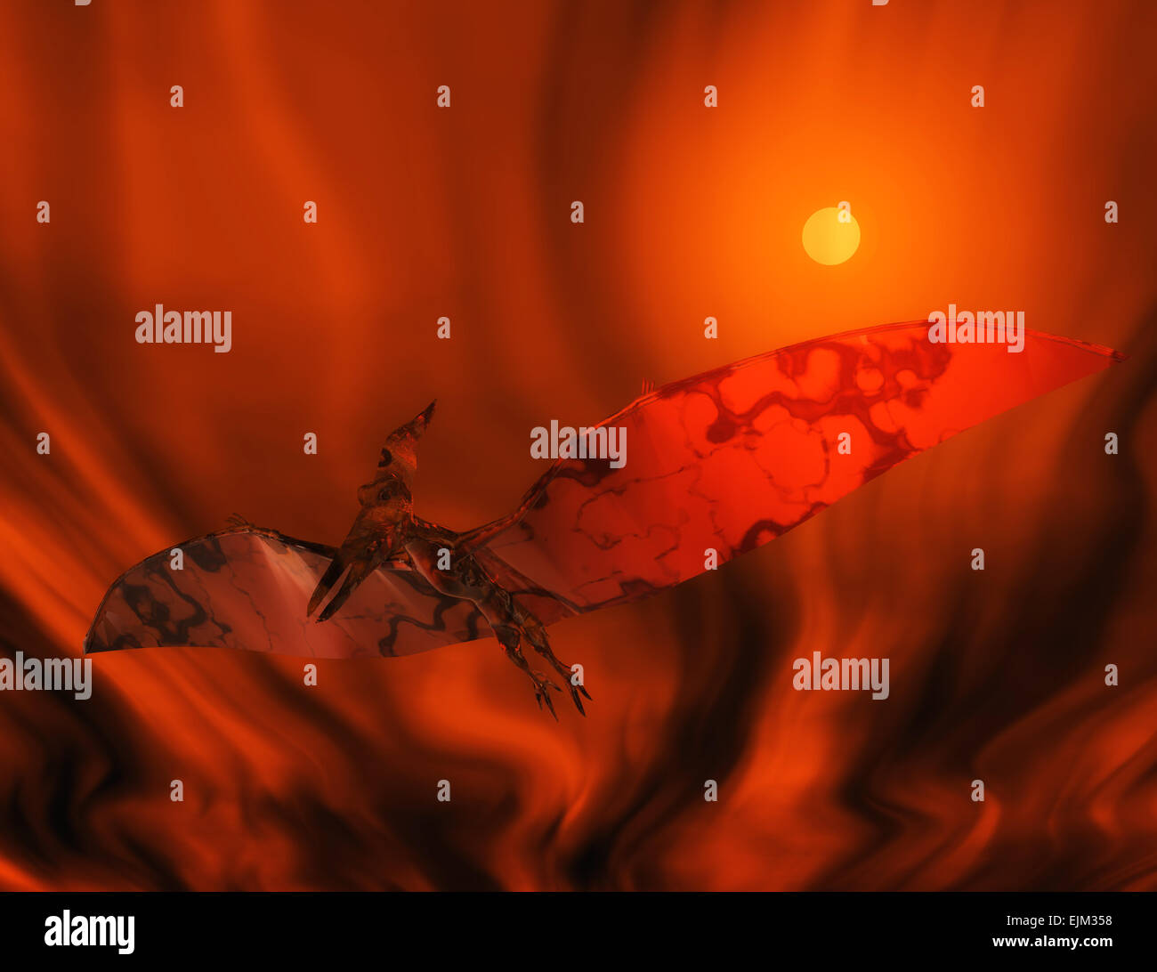 3d dinosaur bone hi-res stock photography and images - Alamy
