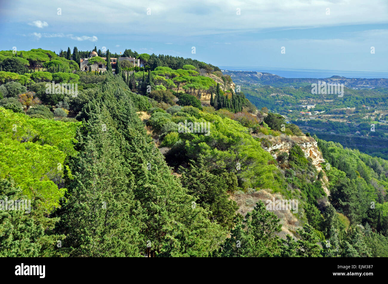 Filerimos monastery rhodes hi-res stock photography and images - Alamy