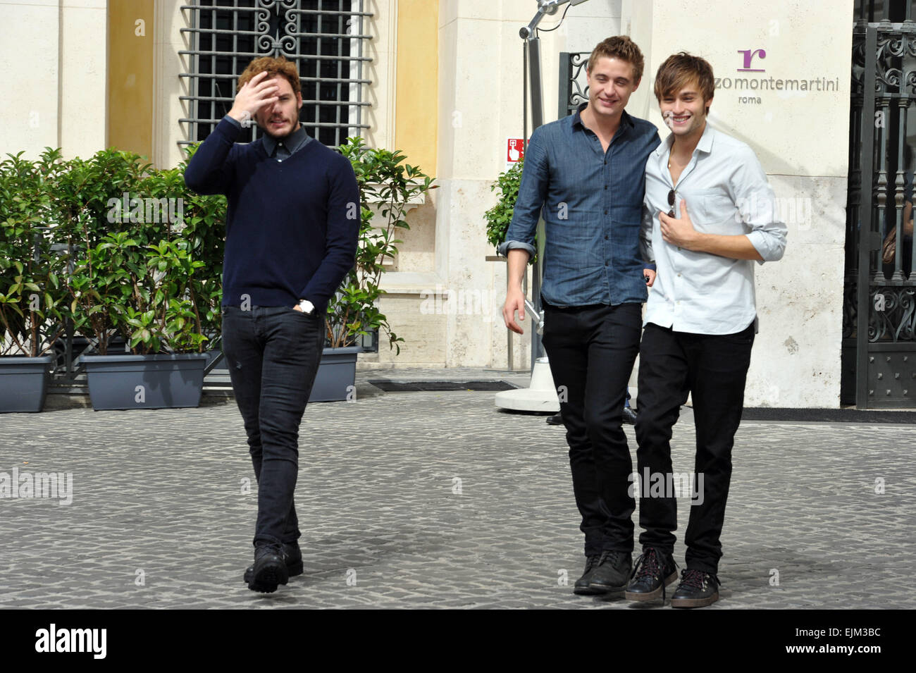 The Riot Club' photocall at Hotel Palazzo Montemartini Featuring ...