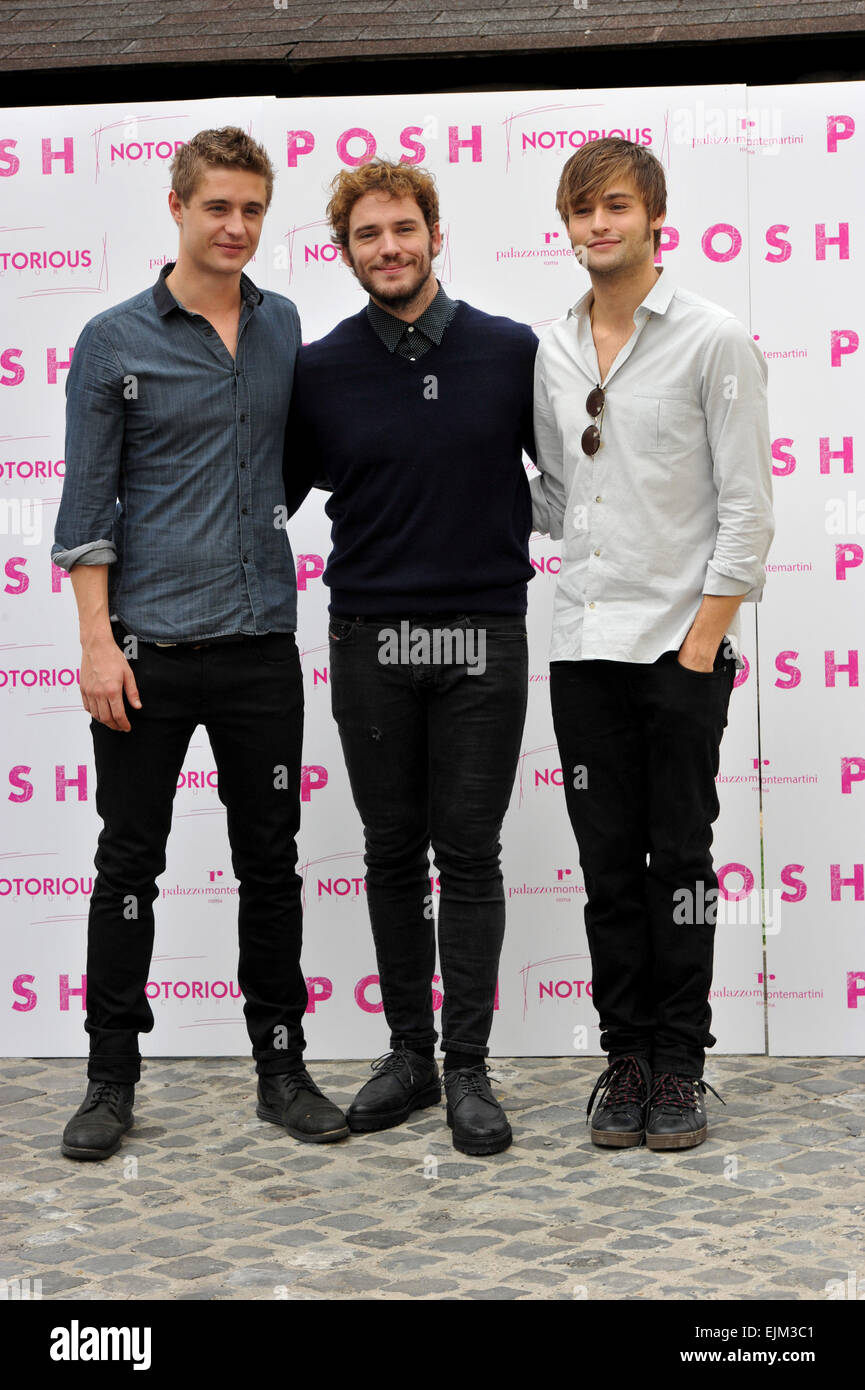 The Riot Club' photocall at Hotel Palazzo Montemartini Featuring ...