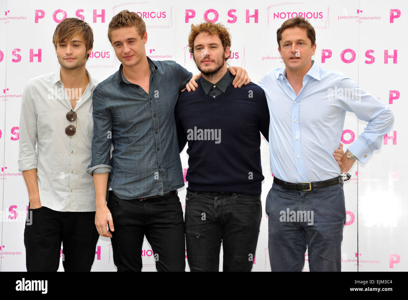 The Riot Club' photocall at Hotel Palazzo Montemartini Featuring ...