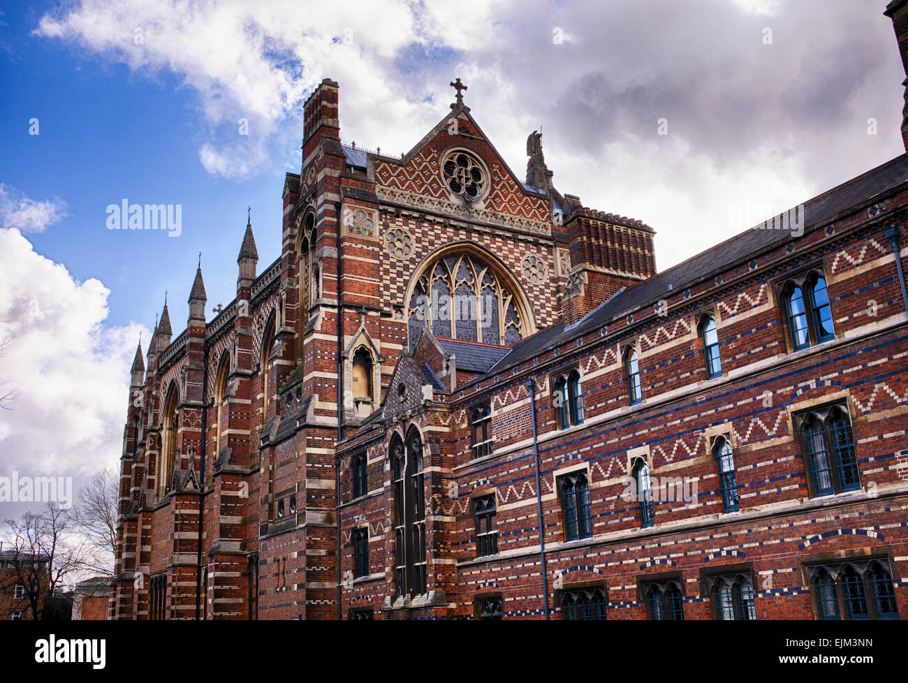 Keble College chapel. Oxford, England. HDR Stock Photo - Alamy