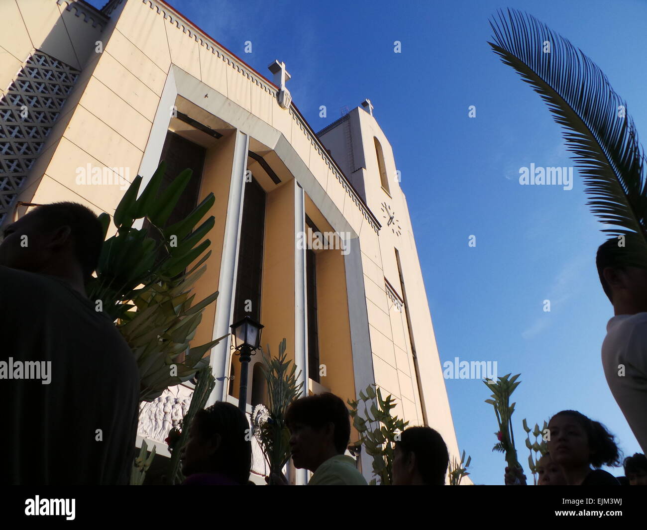 Manila, Philippines. 29th Mar, 2015. Filipino Catholic celebrates Palm ...