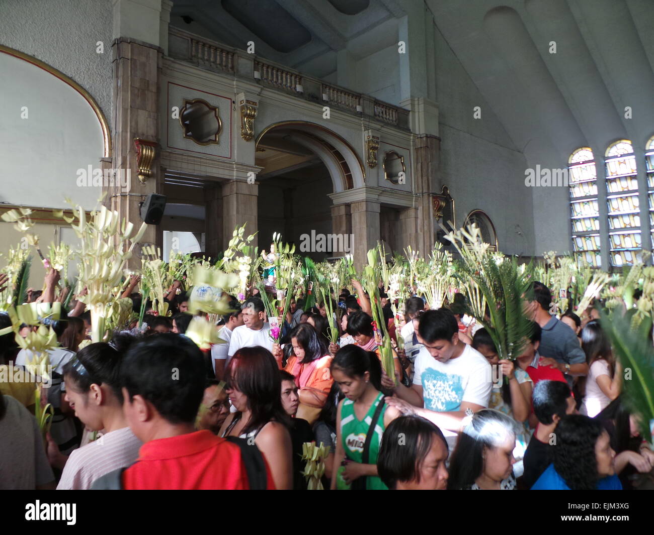 Manila, Philippines. 29th Mar, 2015. Filipino Catholic celebrates Palm ...