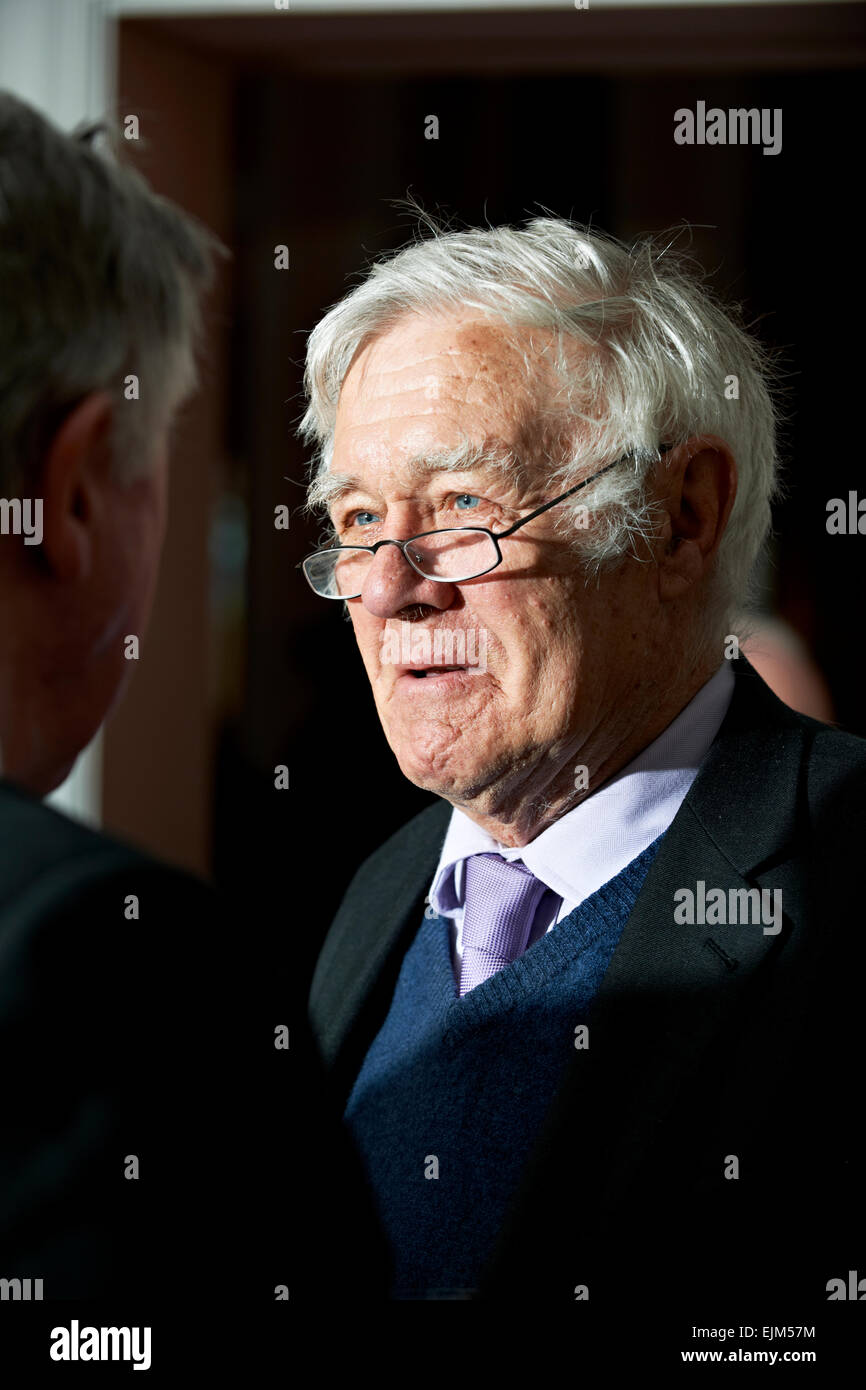 Richard Ingrams at The Oldie Literary Lunch 17/04/2012 Stock Photo - Alamy