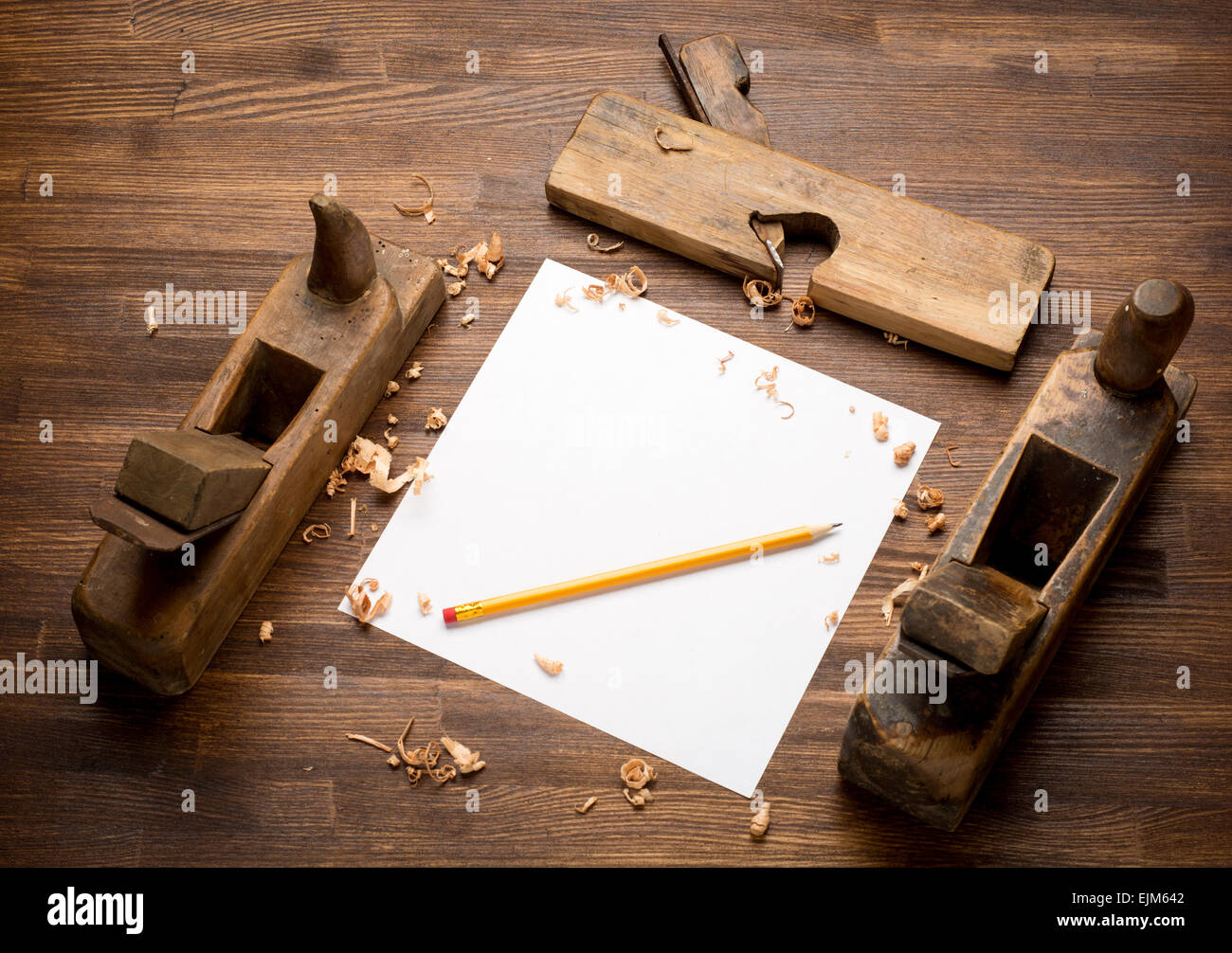 Old wooden tool texture hi-res stock photography and images - Alamy