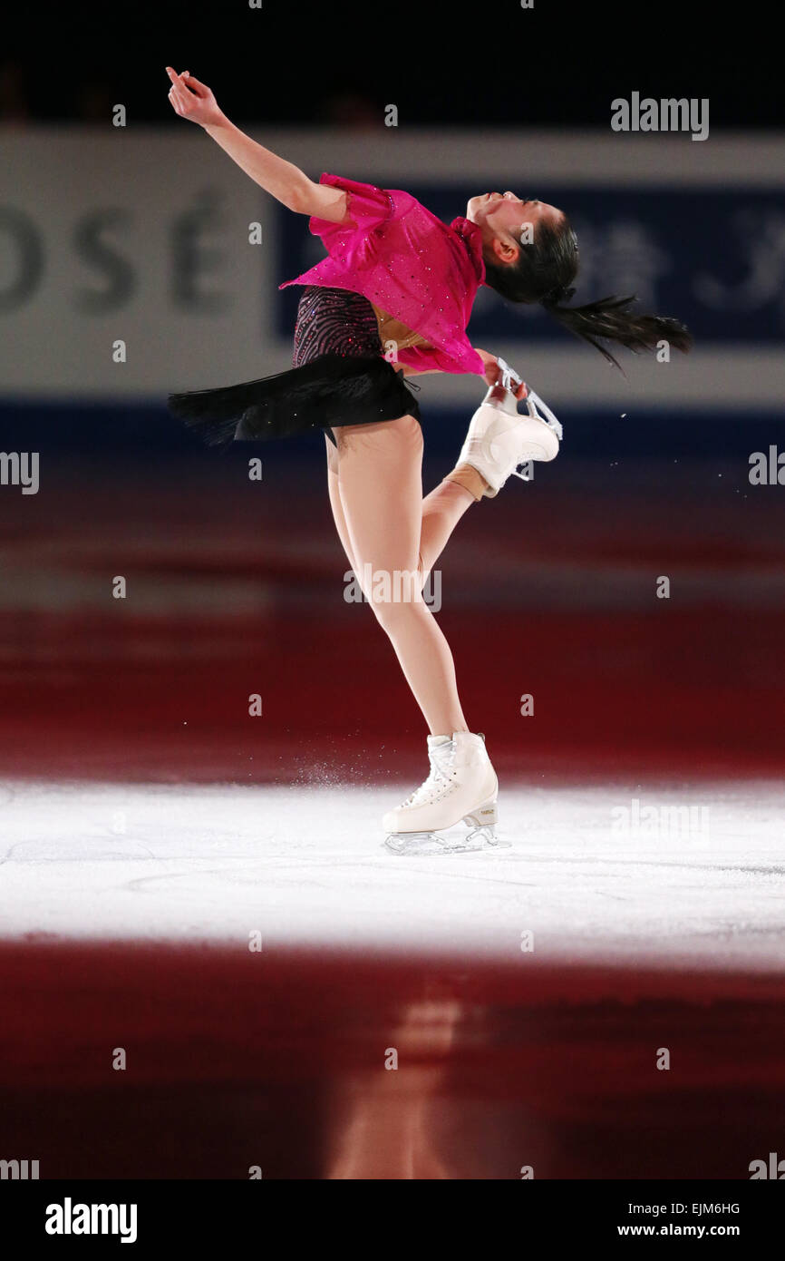 Shanghai, China. 29th Mar, 2015. Satoko Miyahara (JPN) Figure Skating ...