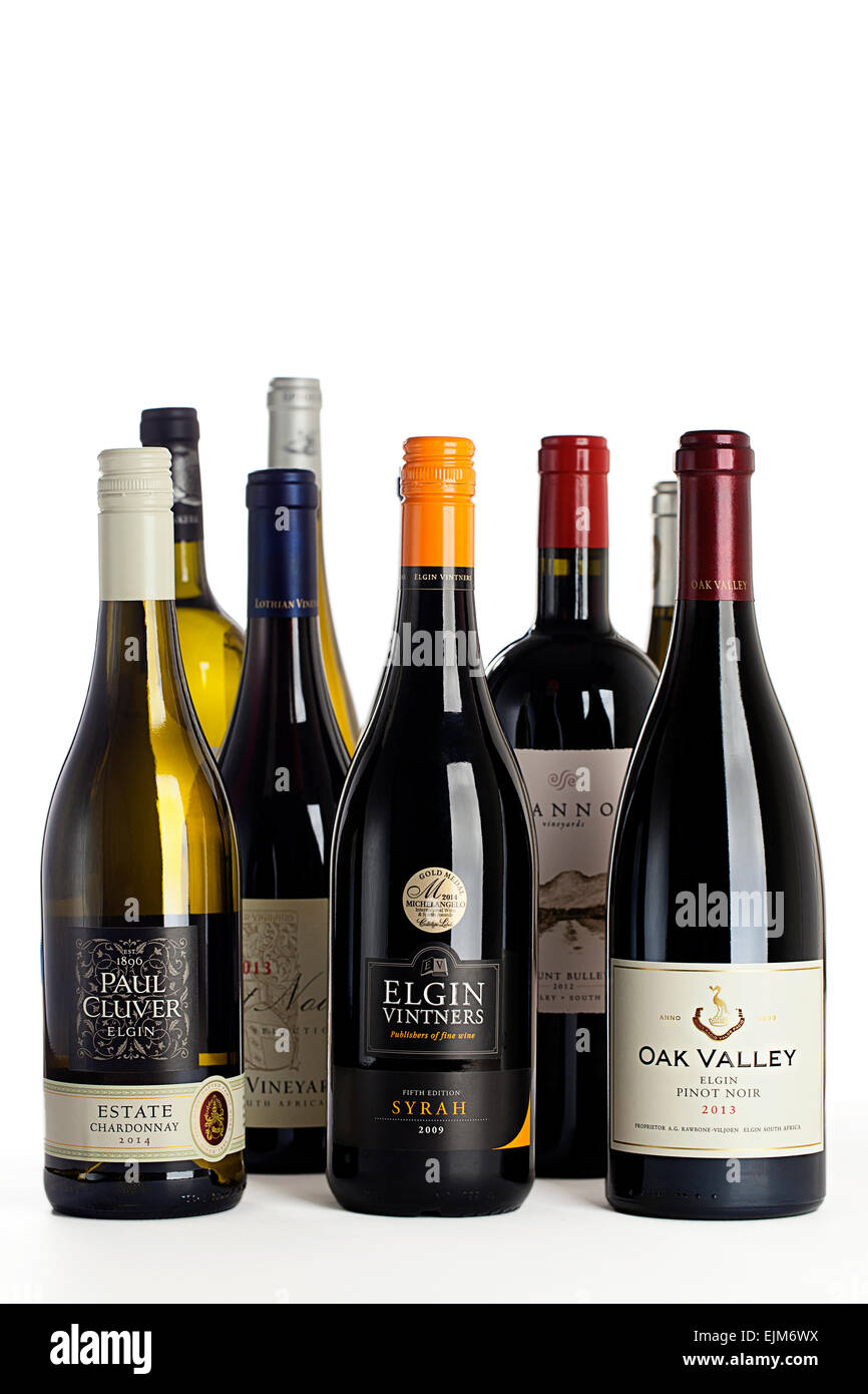 South african cape wine bottle label hi-res stock photography and ...