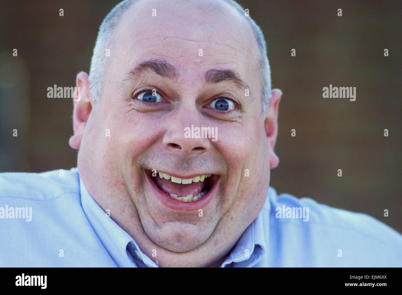 Nigel Cooper an actor from Worthing who specialises in "fat and bald ...