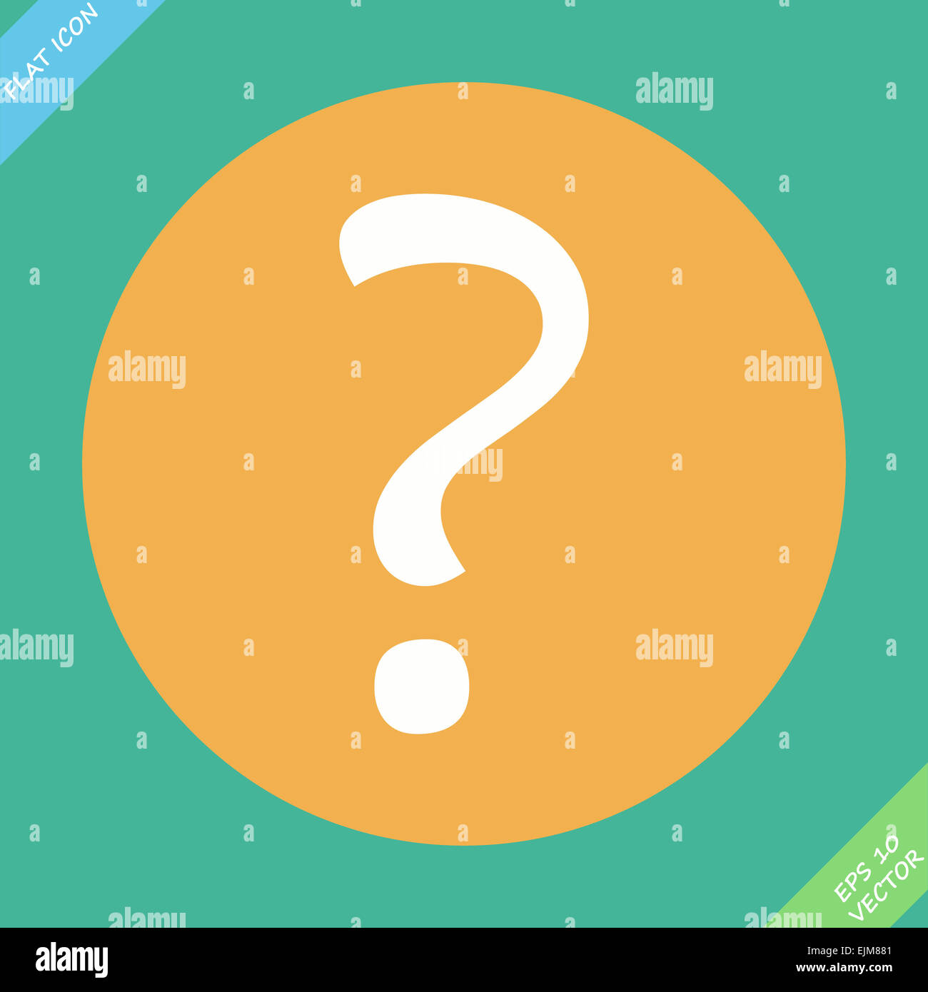 Question mark sign icon. Help symbol. FAQ Stock Photo - Alamy