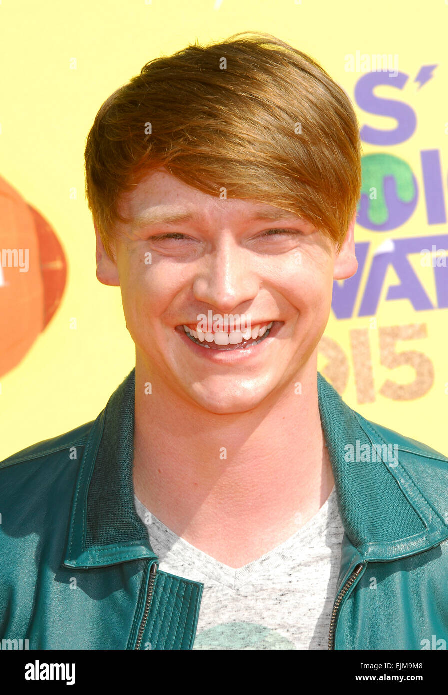 Calum Worthy 28th Annual Kids Choice Awards 2015 28/03/2015 in Los ...