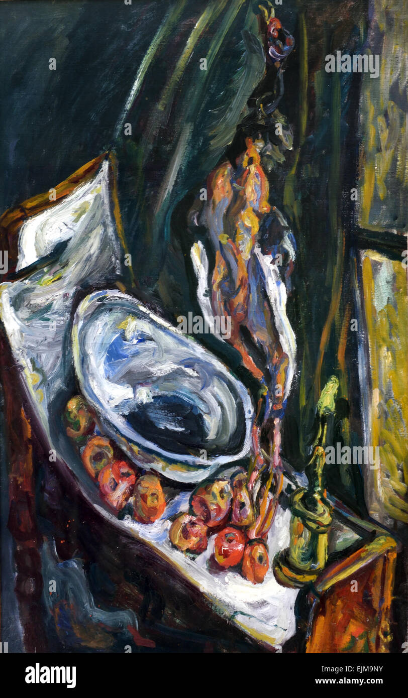 Still Life with Pheasant 1919 Chaim Soutine 1893-1943 French France ...