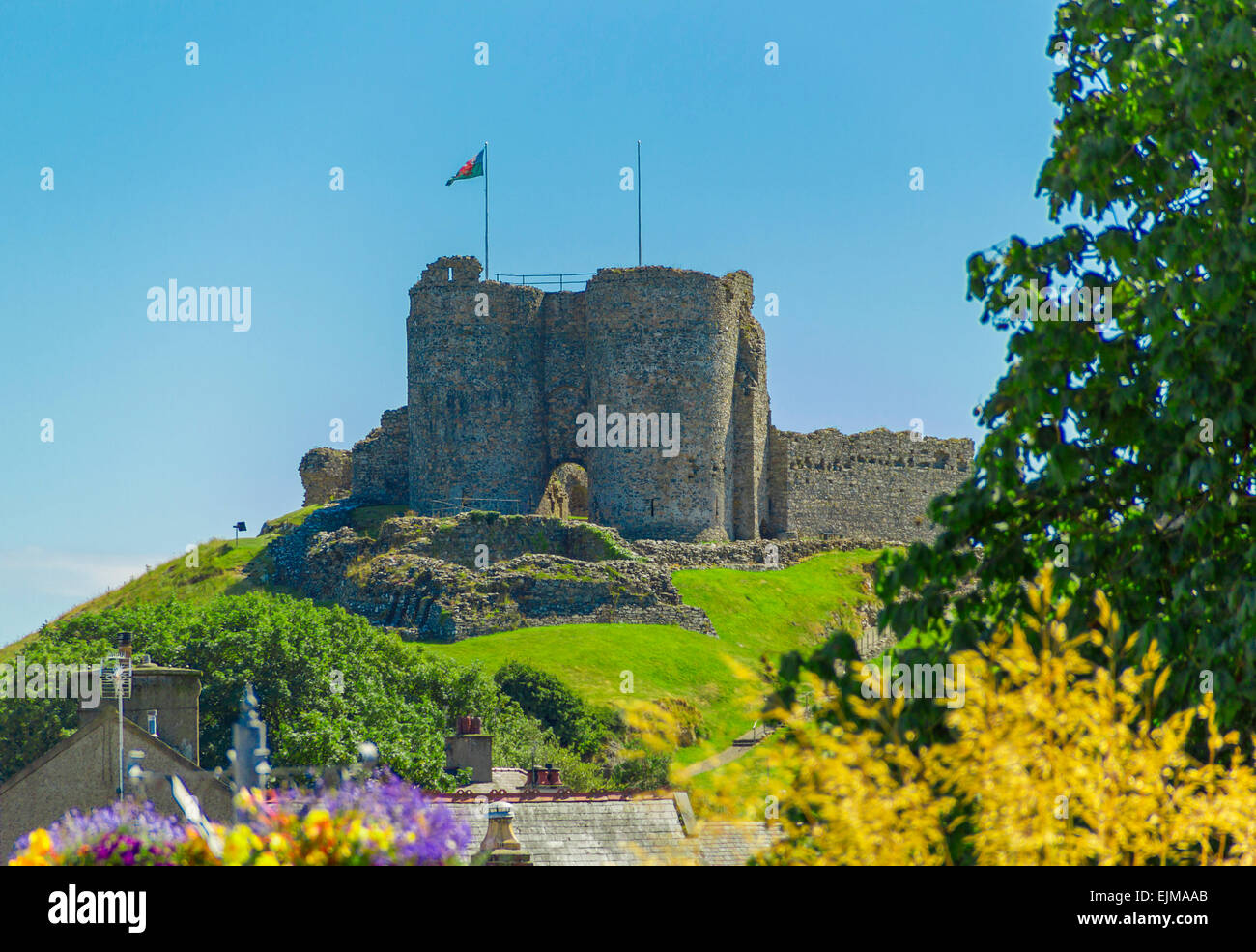 Criccieth Castle, Gwynedd, North Wales Stock Photo - Alamy