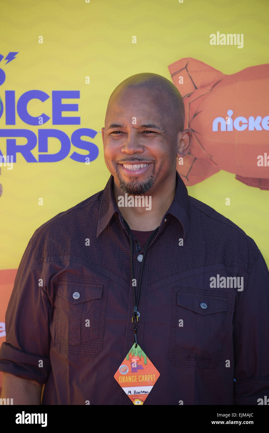 Michael Boatman attends Nickeodeon's 28th Annual Kids' Choice Awards at ...