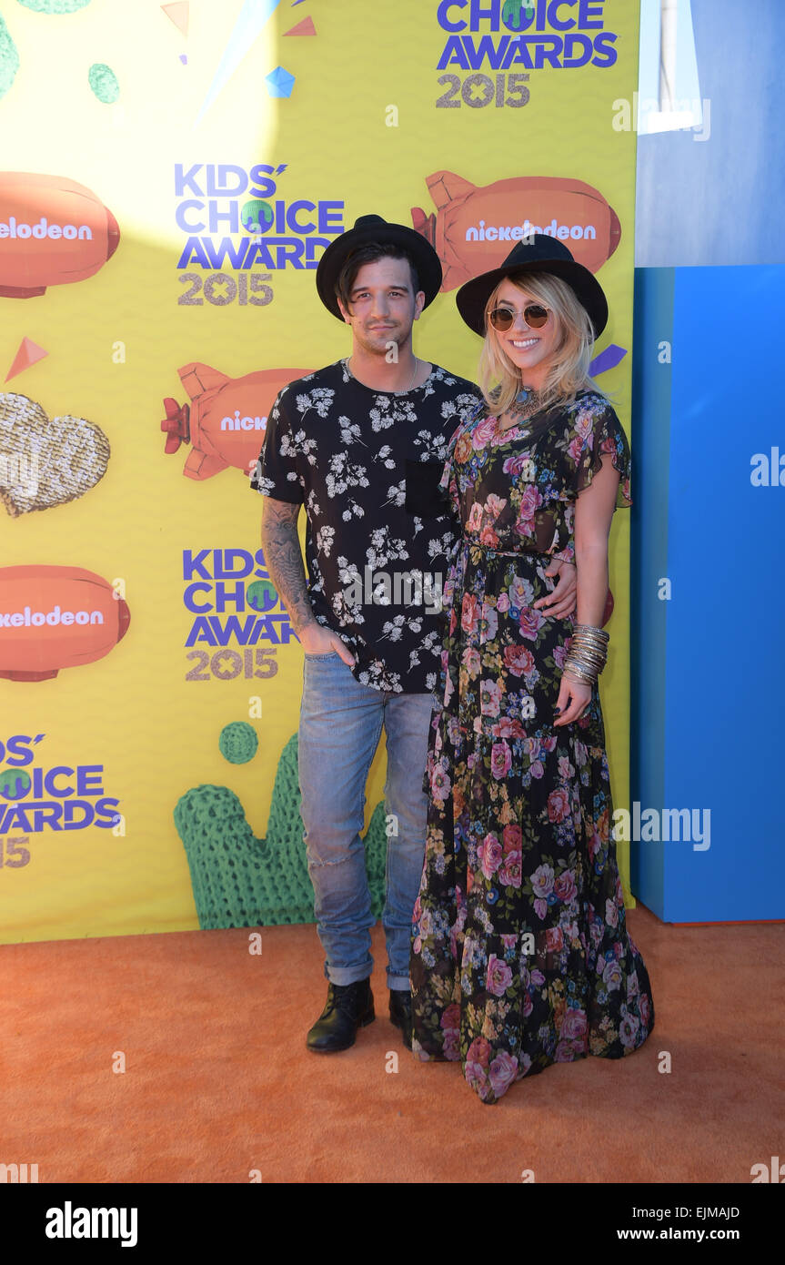 Dancer Mark Ballas and singer BC Jean attend Nickeodeon's 28th Annual ...