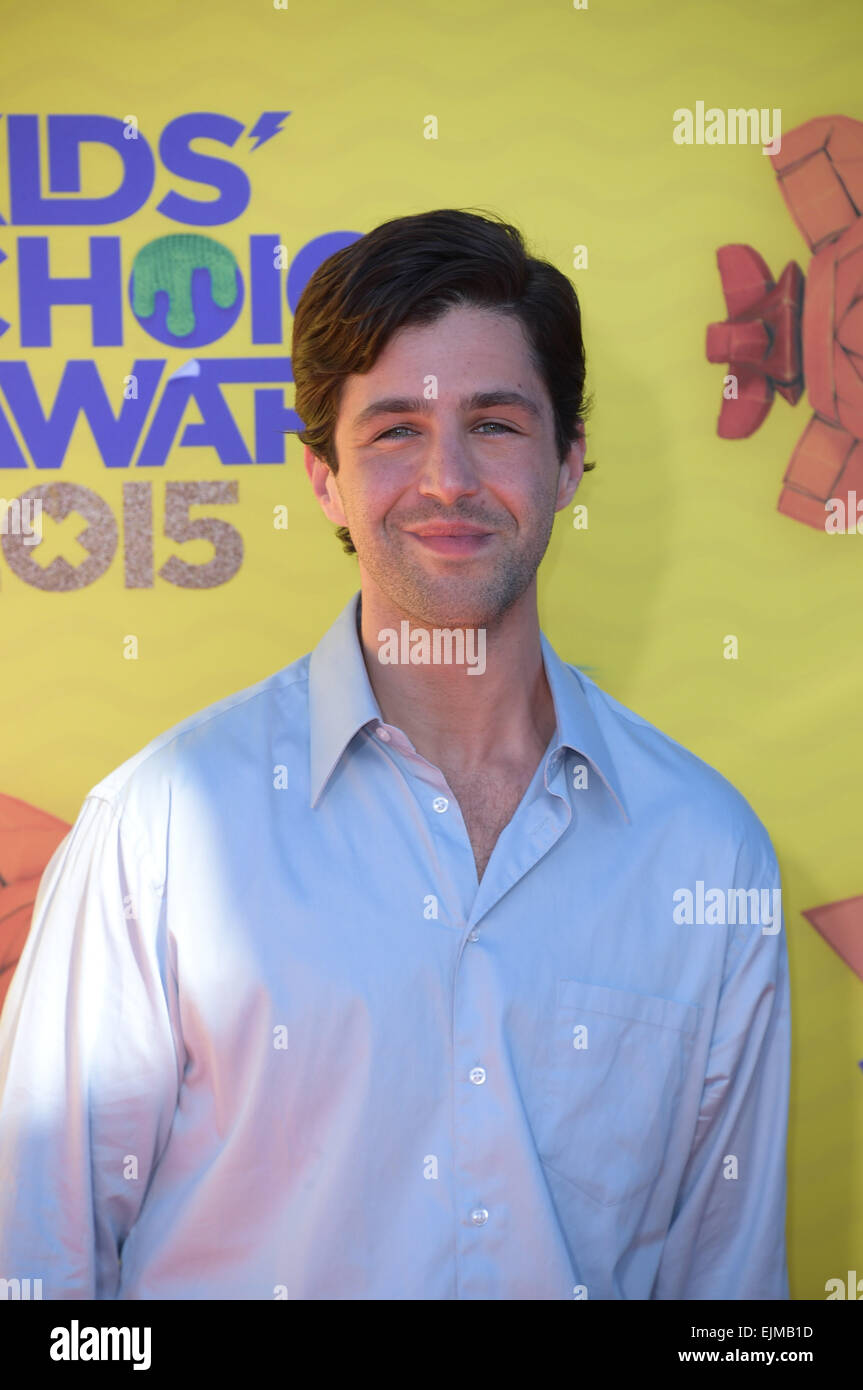 Actor Josh Peck attends Nickeodeon's 28th Annual Kids' Choice Awards at ...