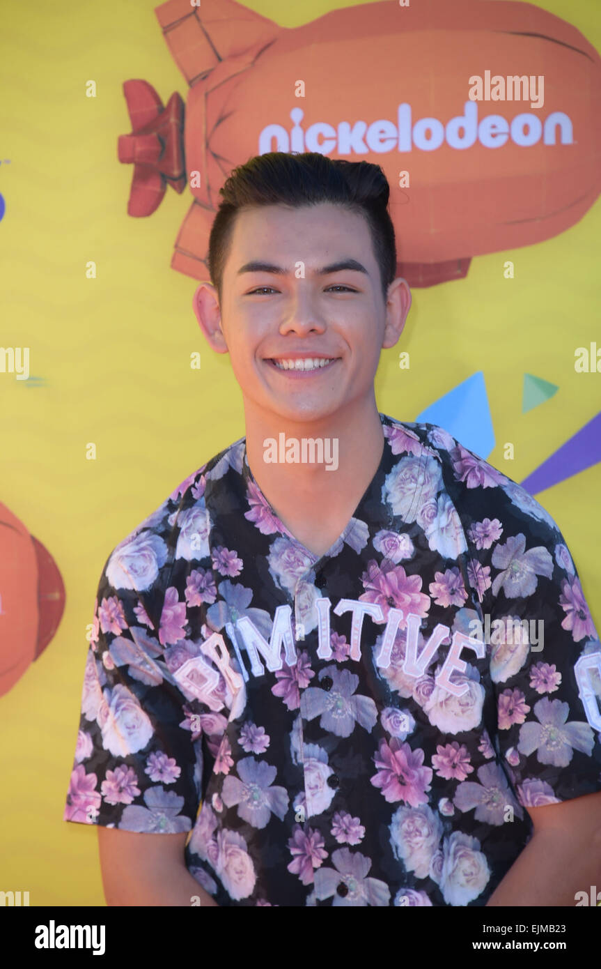 Actor Ryan Potter attends Nickeodeon's 28th Annual Kids' Choice Awards ...