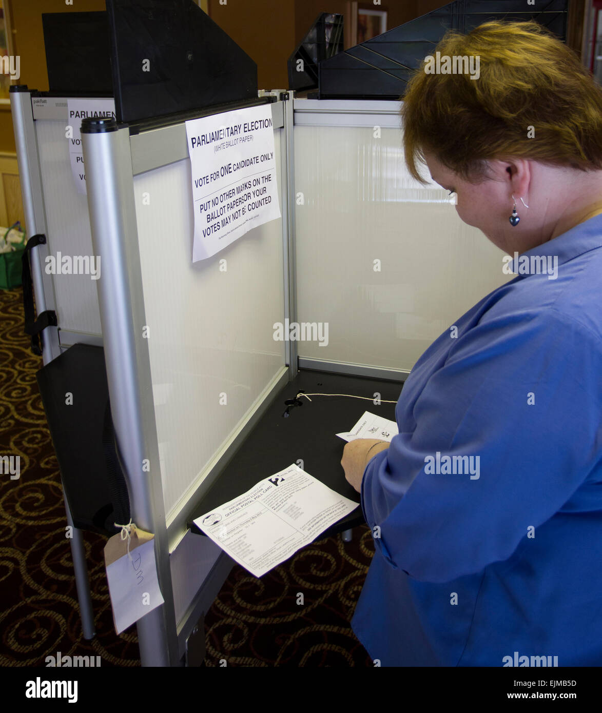 Ballot paper cross hi-res stock photography and images - Alamy