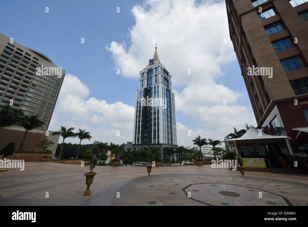 UB Tower Kingfisher HQ Bangalore Karnataka India Stock Photo - Alamy