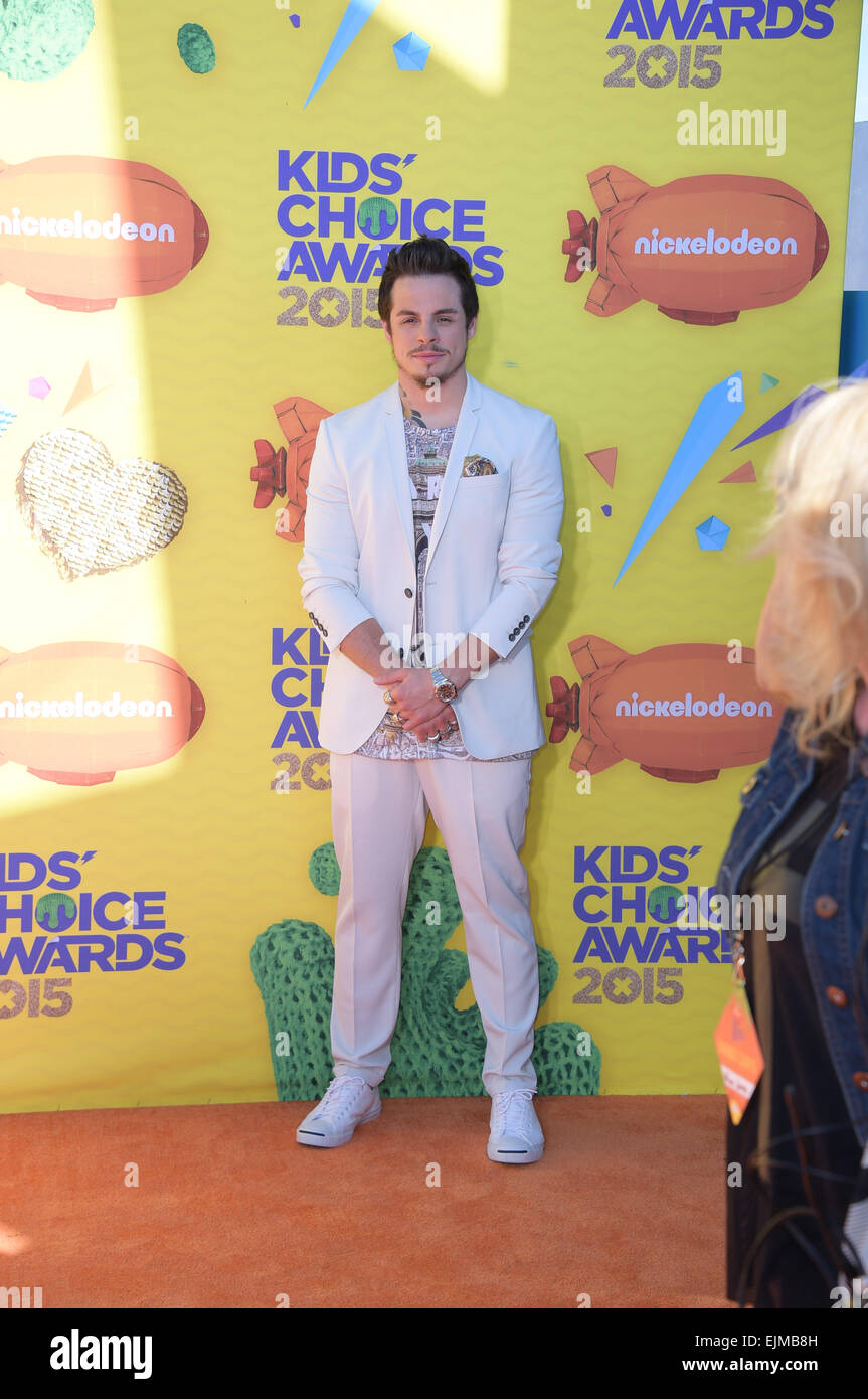 Dancer Casper Smart attends Nickeodeon's 28th Annual Kids' Choice ...