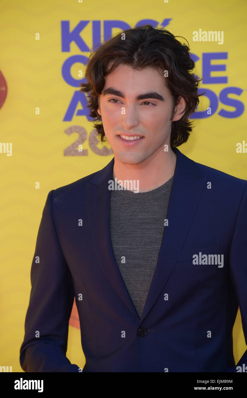 Blake Michael attends Nickeodeon's 28th Annual Kids' Choice Awards at ...