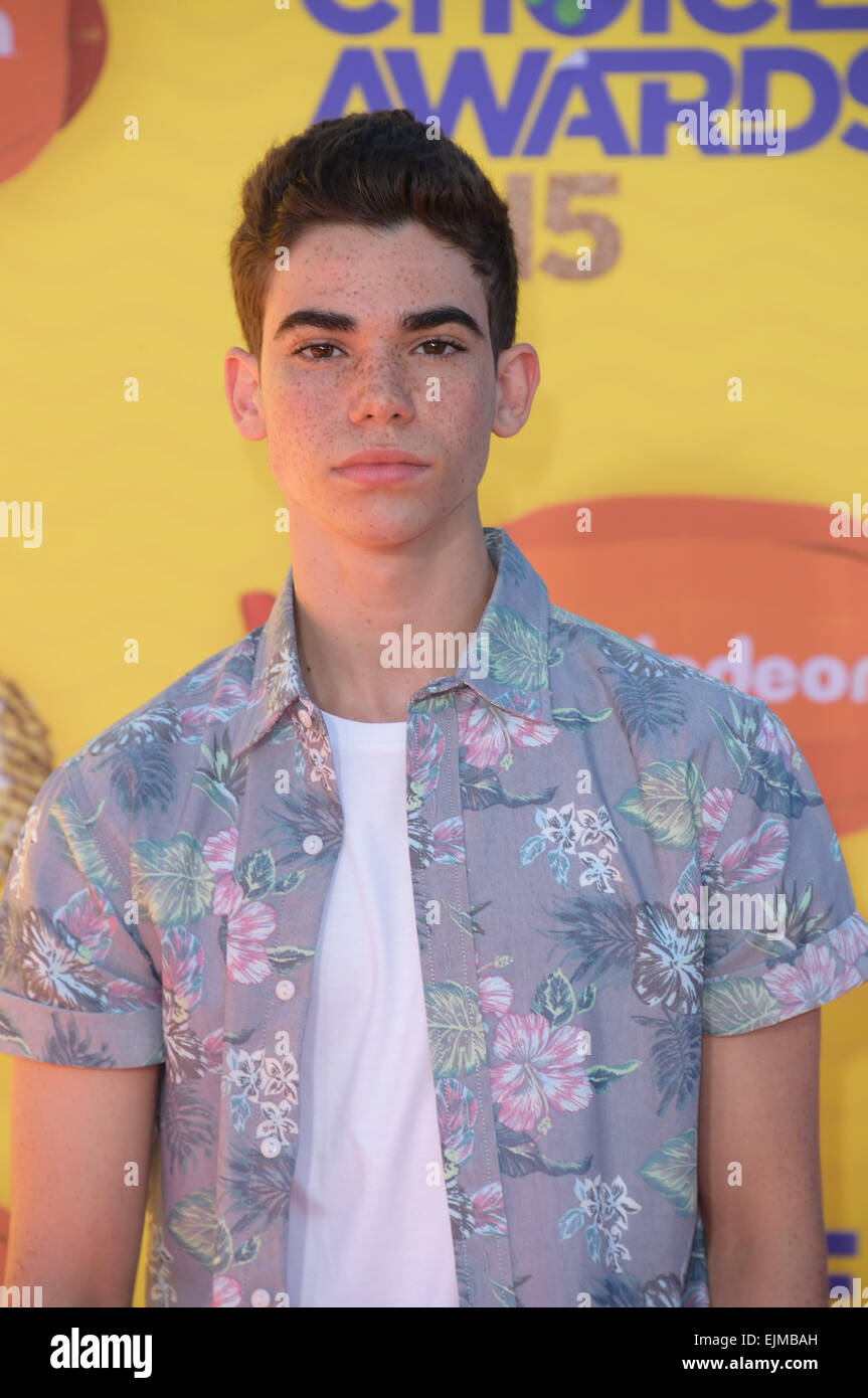 Cameron Boyce attends Nickeodeon's 28th Annual Kids' Choice Awards at ...