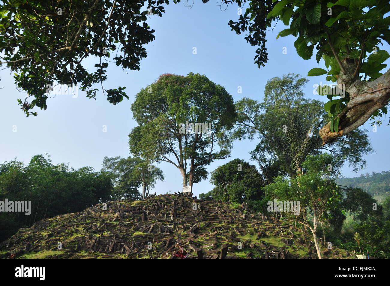 Gunung Padang, megalithic site located in Karyamukti village, Cianjur ...