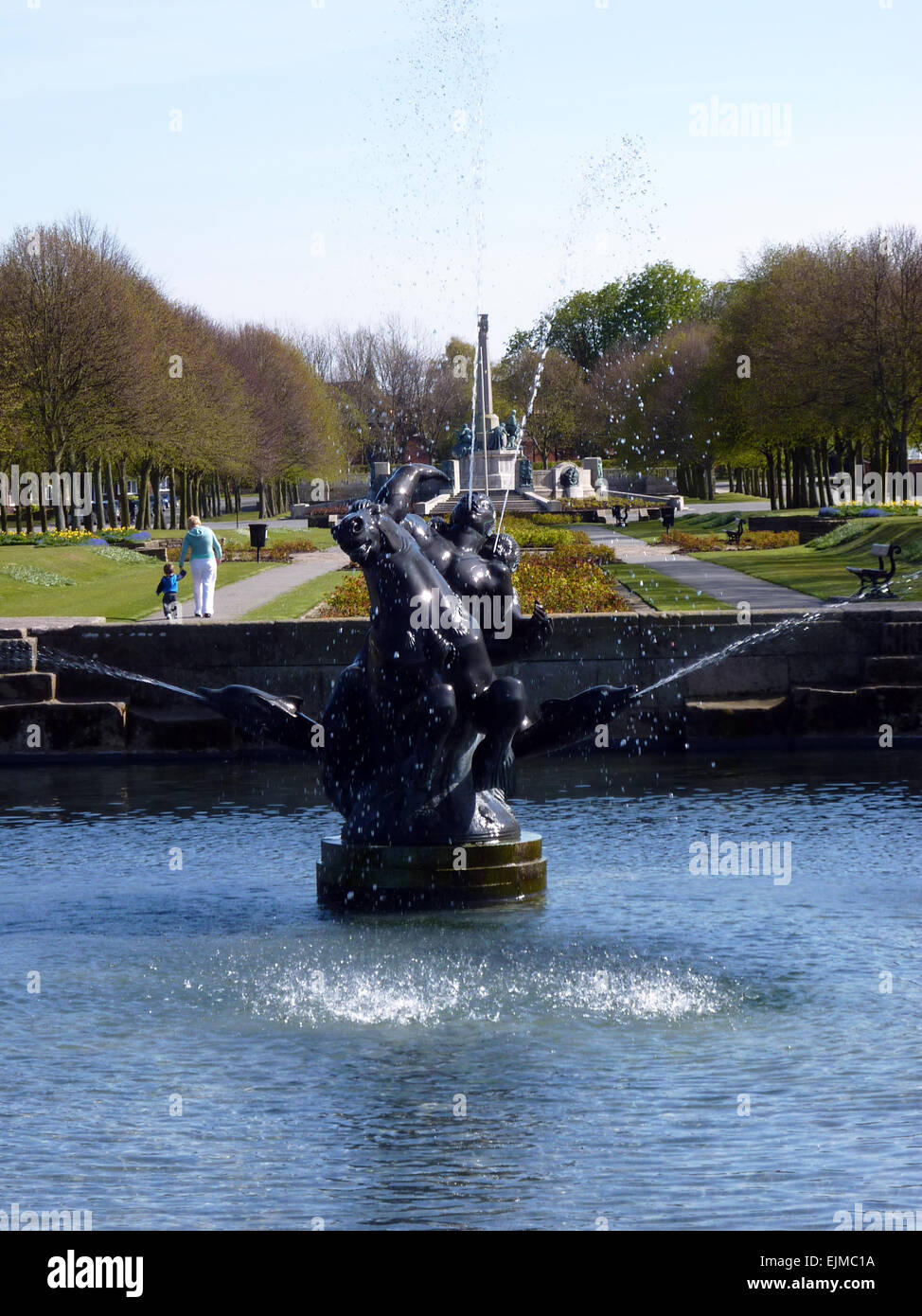 Port Sunlight, Liverpool Stock Photo - Alamy