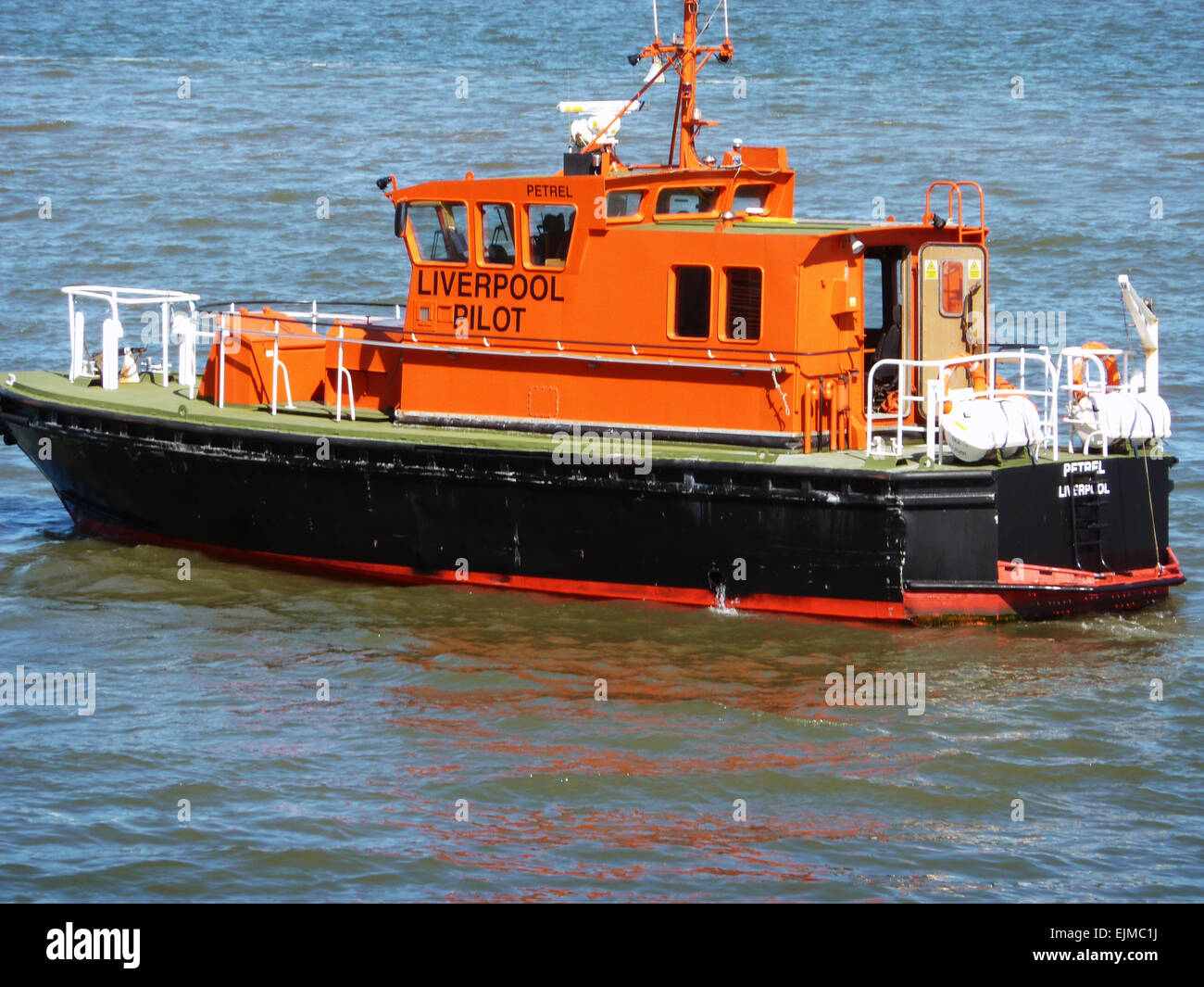 liverpool pilot boat Stock Photo - Alamy