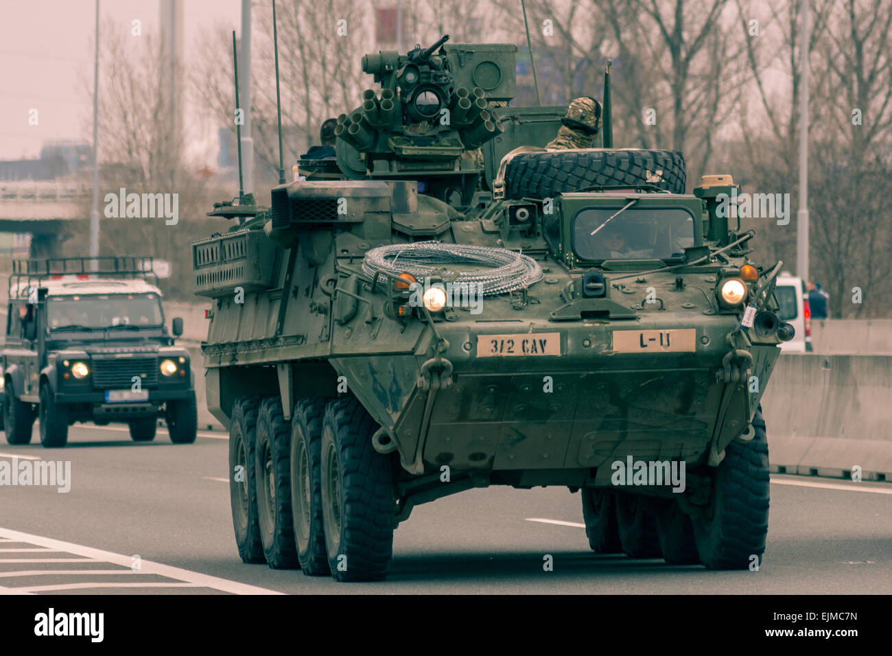 Stryker armored vehicle hi-res stock photography and images - Alamy