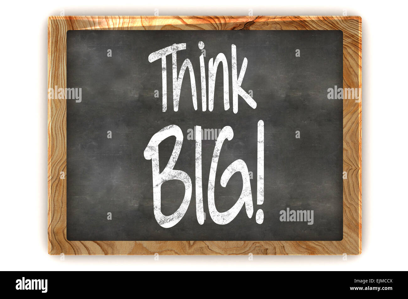 A Colourful 3d Rendered Blackboard showing the Inspirational Message ...